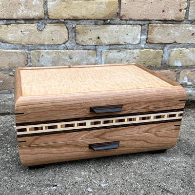 Curly Maple Jewelry Boxes – Mikutowski Woodworking